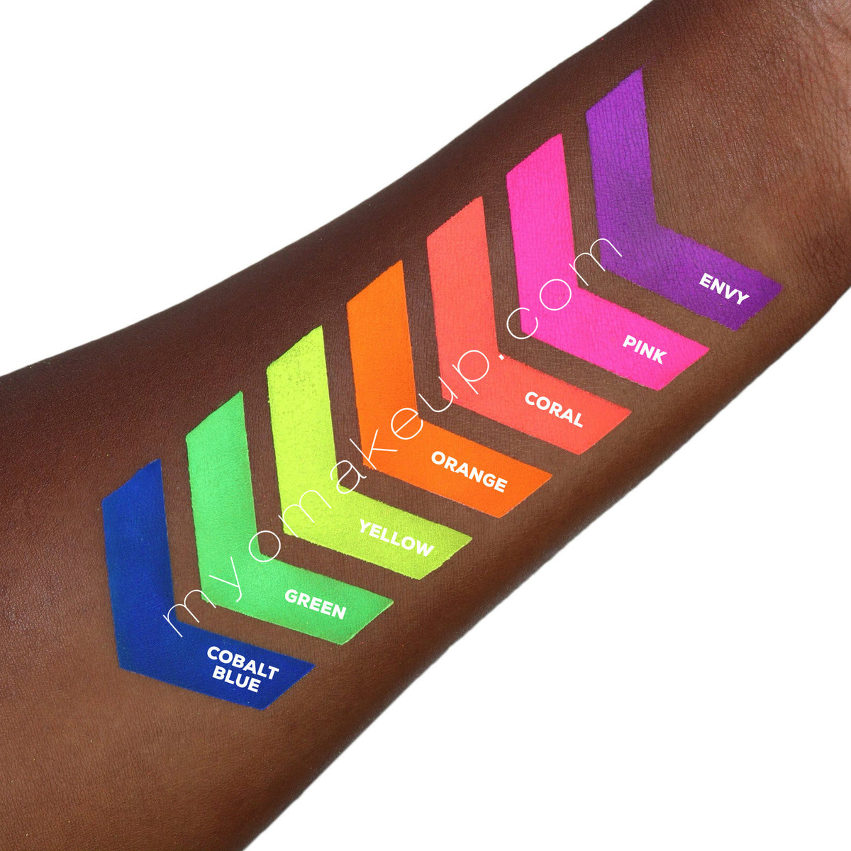 7 MYO All Ultra Bright Matte Eyeshadow Pigments – Myomakeup