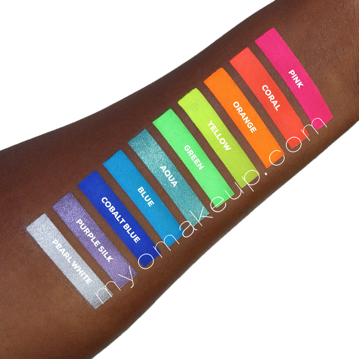 10 MYO Stackable Ultra Bright Eyeshadow Pigments – Myomakeup